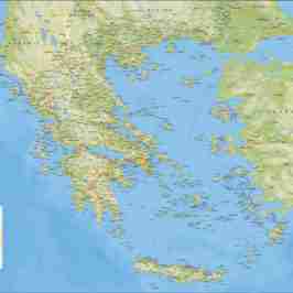 Μεγάλος Χάρτης Ελλάδας GR-235 - Χάρτες: