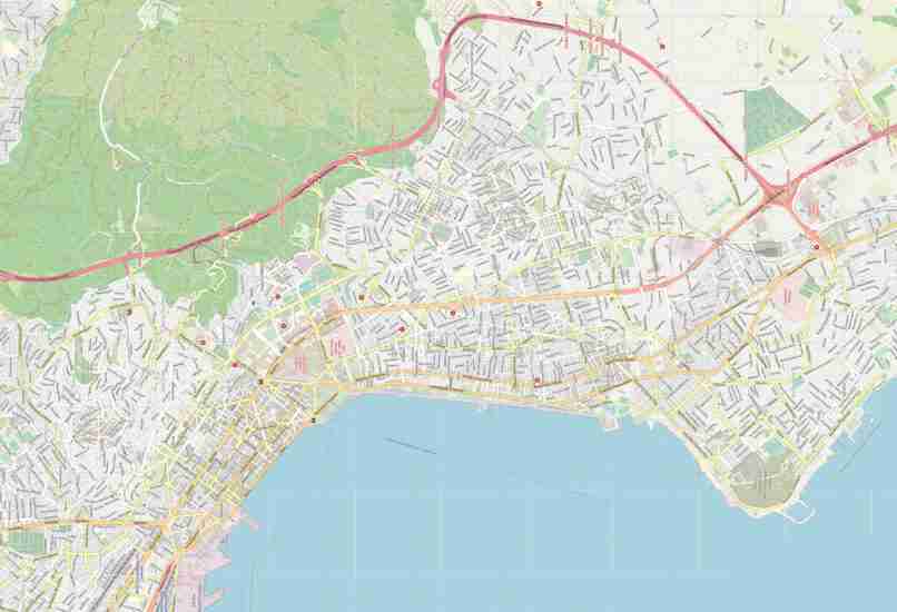 Αναλυτικός χάρτης Θεσσαλονίκης με οδούς 170x116 - Χάρτες: